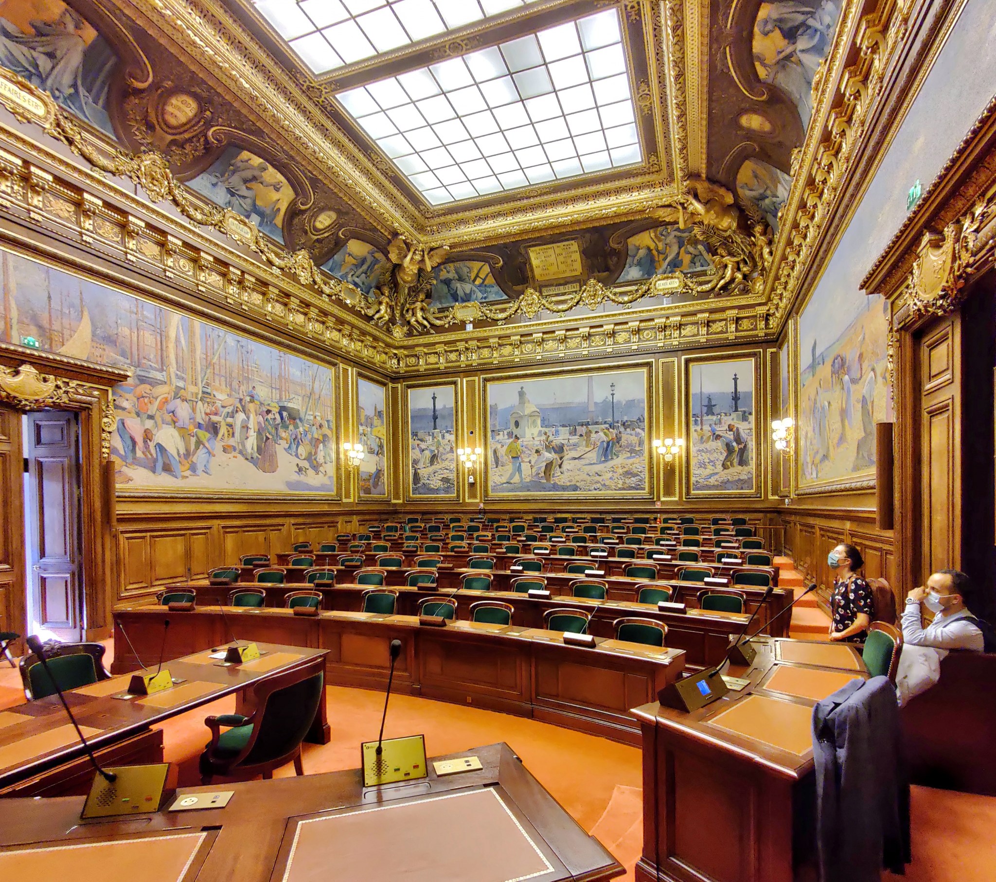 Visite de la salle du Conseil - Co-S | AMO Visite de la salle du Conseil - Co-S | AMO